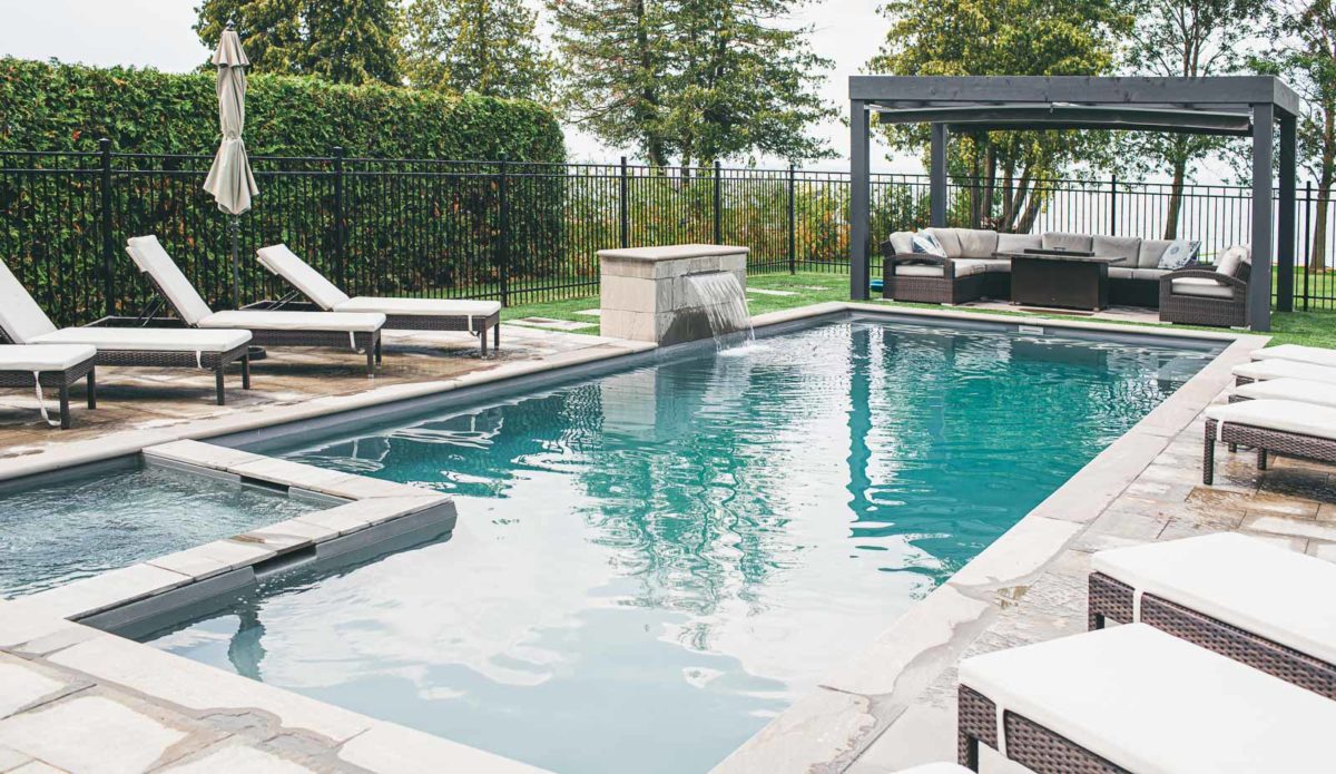 The Ultimate - rectangular inground pool - Leisure Pools Canada